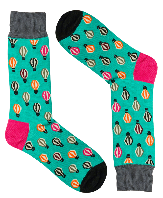 Air Balloon Socks - Farbige Socken - Crazy Socks | Color